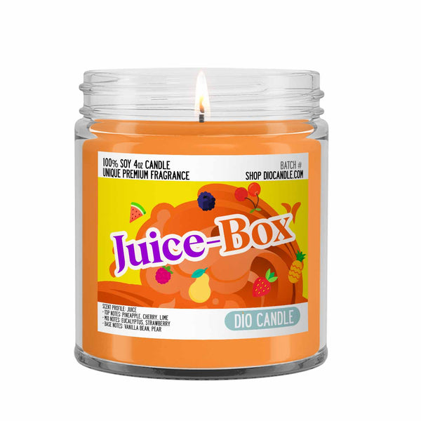 Juice Box Memories Candle - Juice Scented Soy - Dio Candle Company